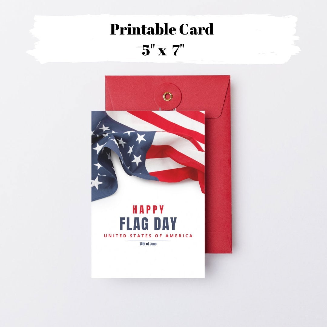 American Flag Gift Tag Editable Instant Download Printable Gift Tag ...