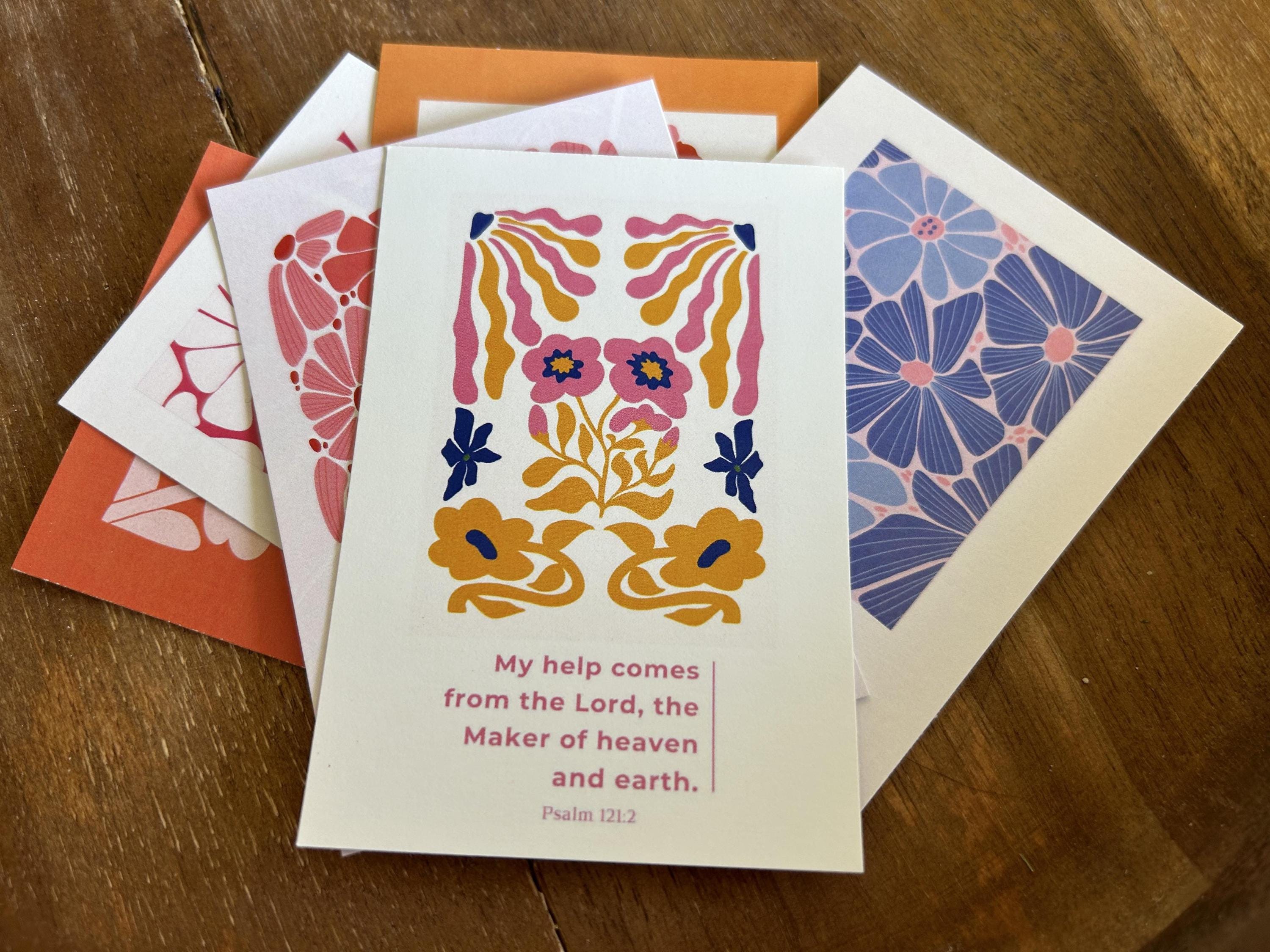 Scripture Card Printable, Prayer Cards, Bible Verse Printable, PDF ...