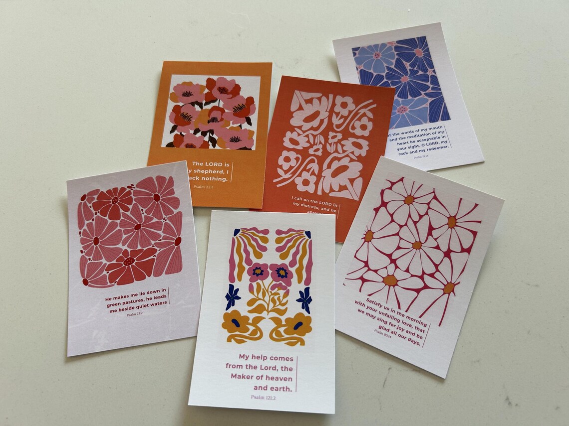 Scripture Card Printable, Prayer Cards, Bible Verse Printable, PDF ...