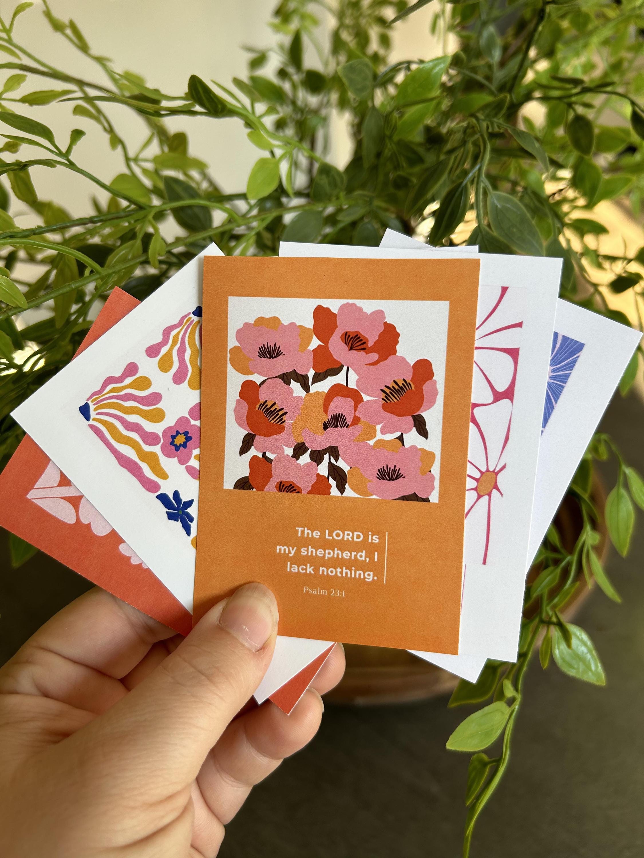 Scripture Card Printable, Prayer Cards, Bible Verse Printable, PDF ...