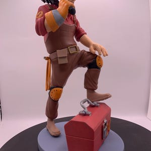 Resin Printed Team Fortress 2 Engineer Figurine - Etsy