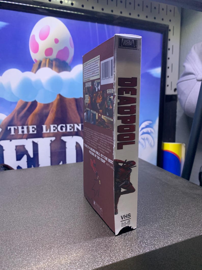 Custom Deadpool Vhs Tape - Etsy