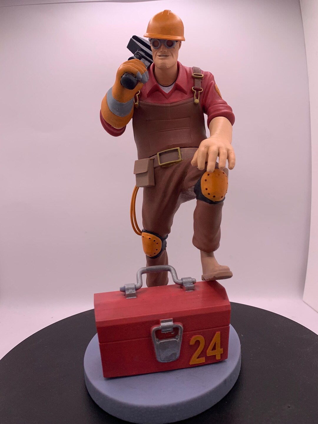 Resin Printed Team Fortress 2 Engineer Figurine - Etsy