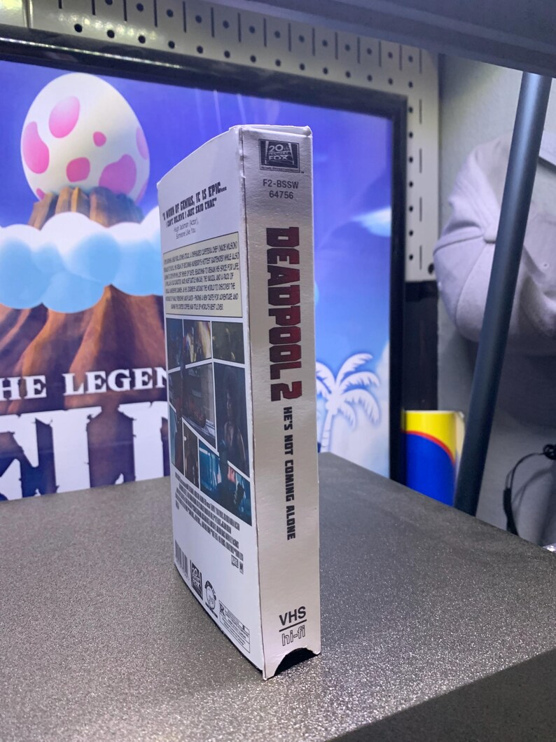 Custom Deadpool 2 Vhs Tape - Etsy