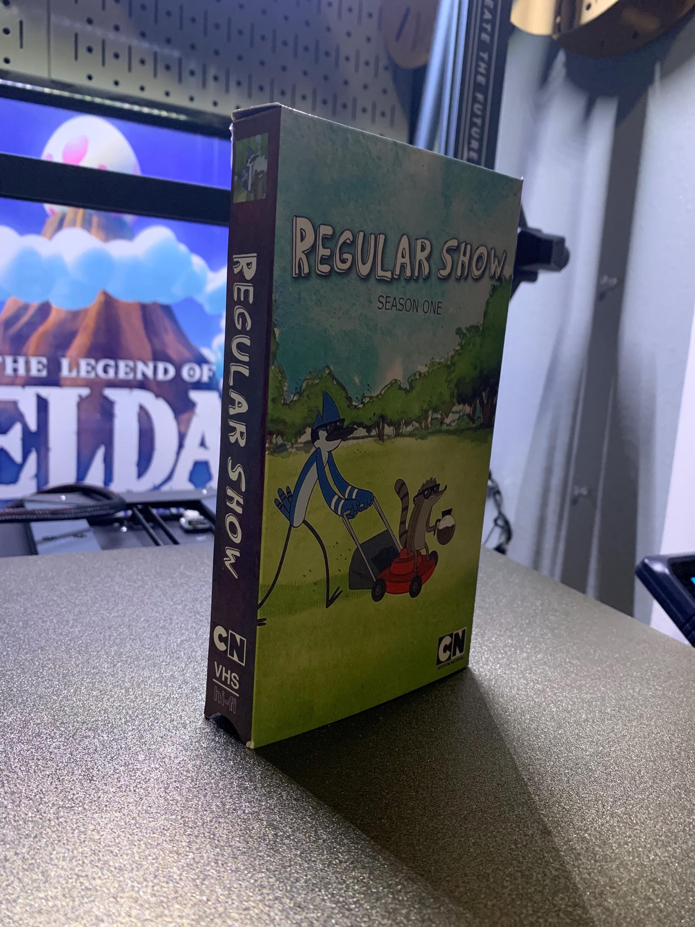 Custom Regular Show Season 1 Vhs Tape - Etsy