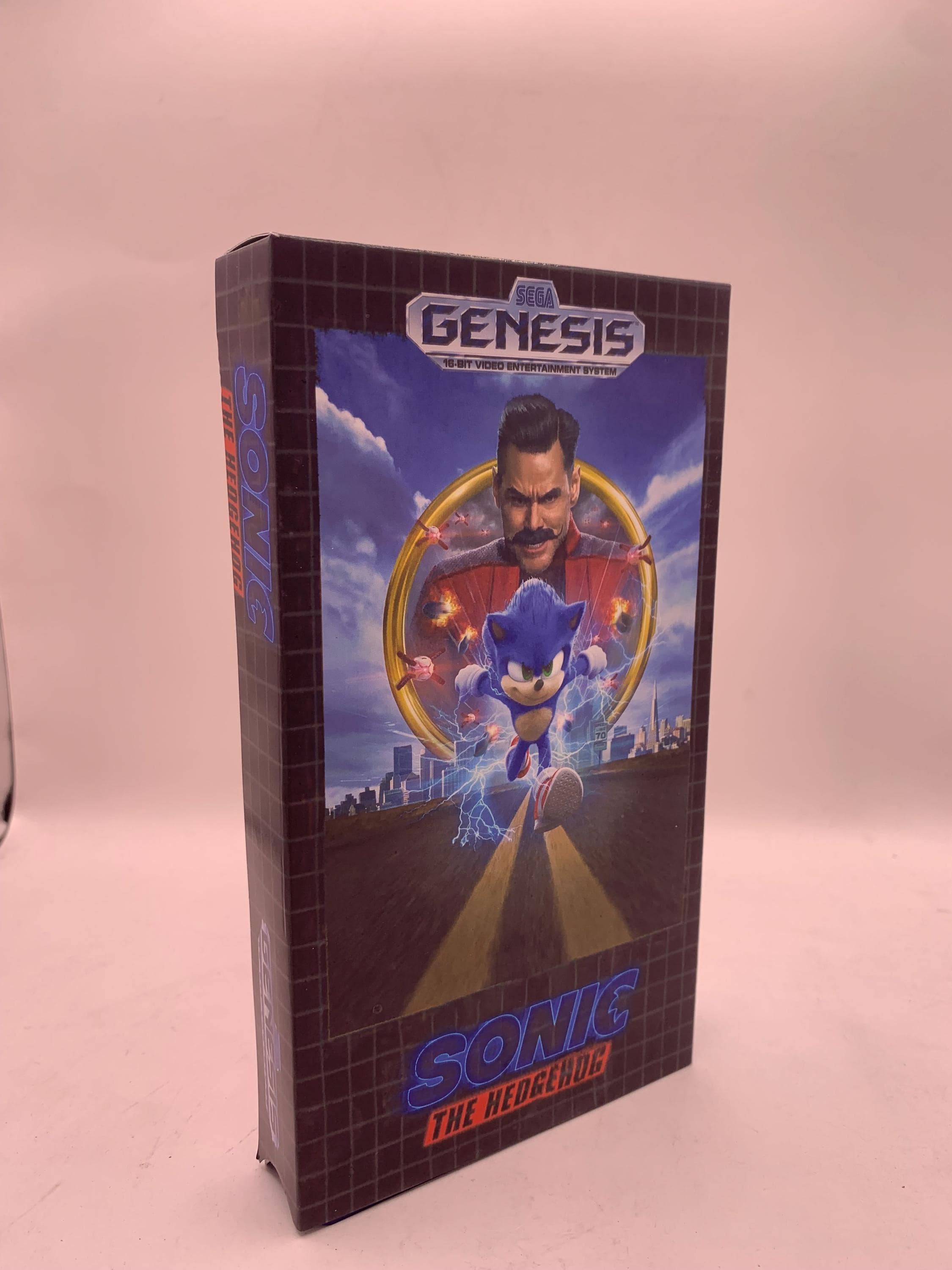 Custom Sonic the Hedgehog Vhs Tape - Etsy