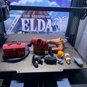 3D Printed Team Fortress 2 Engineer Figurine - Etsy