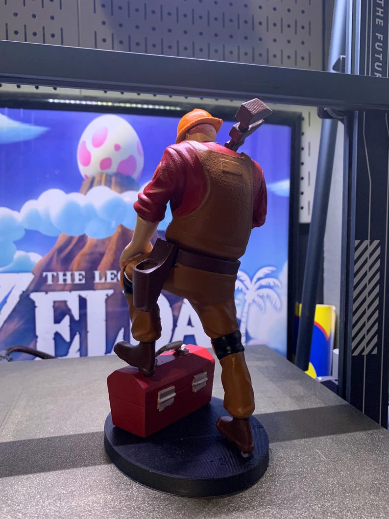 Resin Printed Team Fortress 2 Engineer Figurine - Etsy