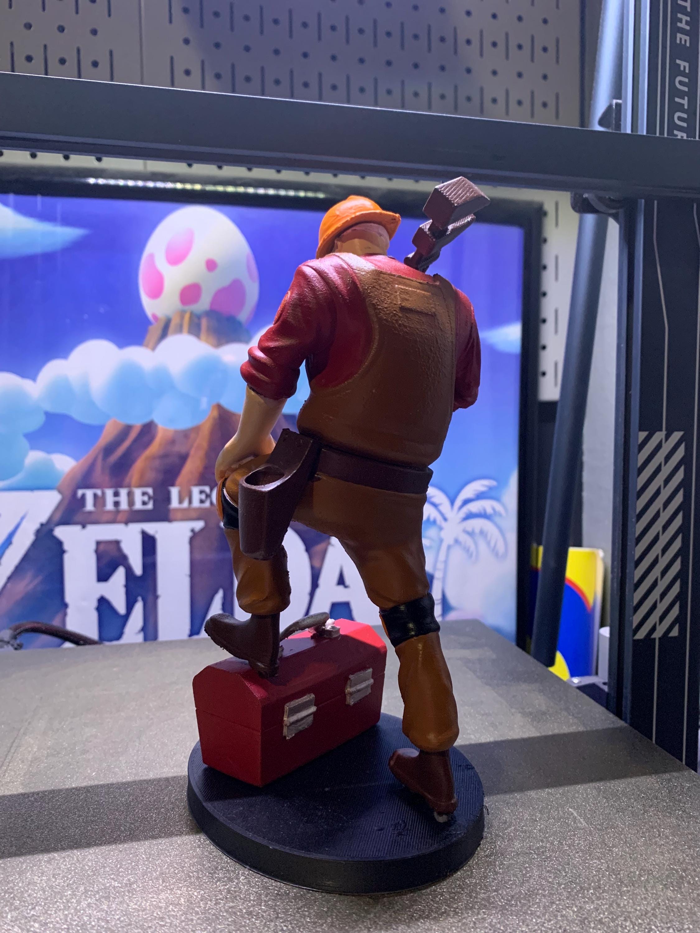 Resin Printed Team Fortress 2 Engineer Figurine - Etsy