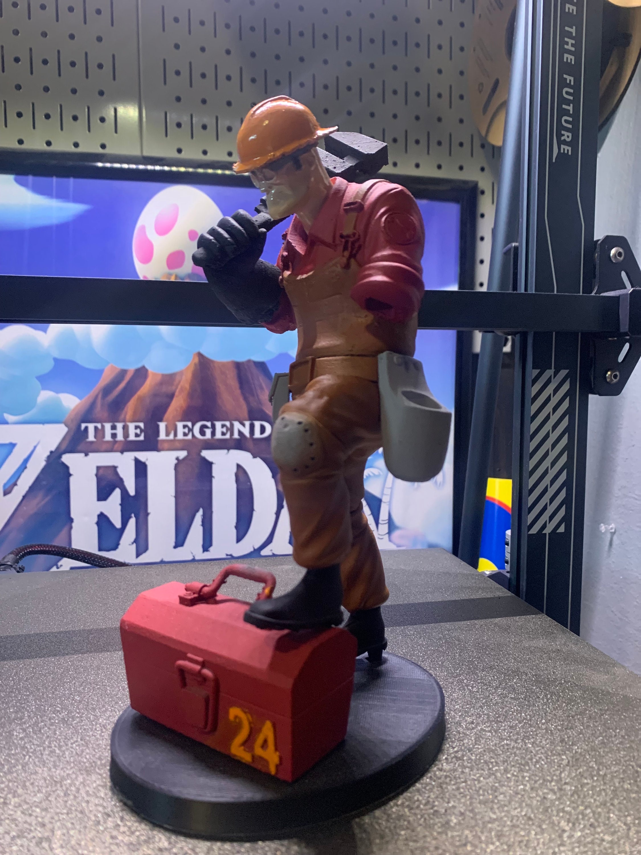 3D Printed Team Fortress 2 Engineer Figurine - Etsy