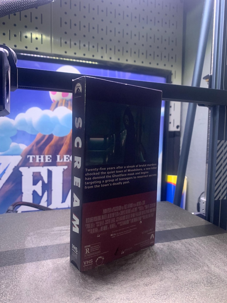 Scream 2022 Custom Vhs Tape - Etsy