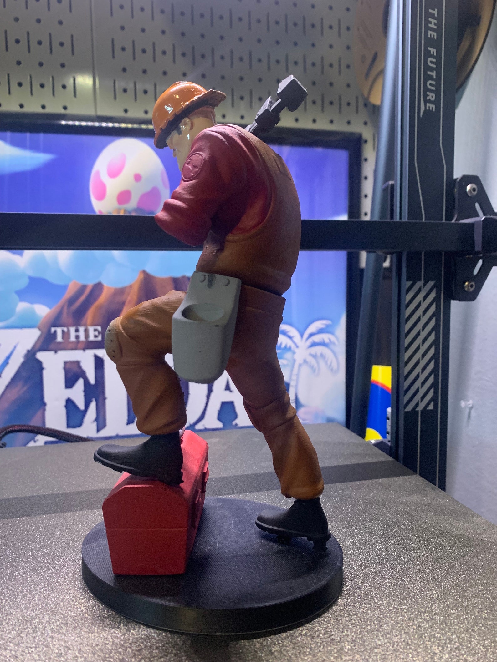 3D Printed Team Fortress 2 Engineer Figurine - Etsy