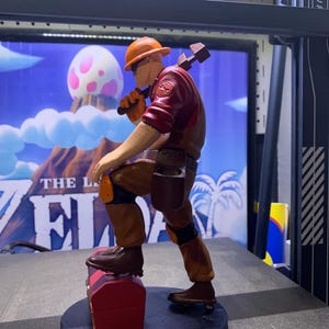 Resin Printed Team Fortress 2 Engineer Figurine - Etsy