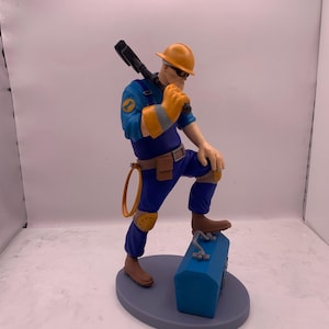 Resin Printed Team Fortress 2 Engineer Figurine - Etsy