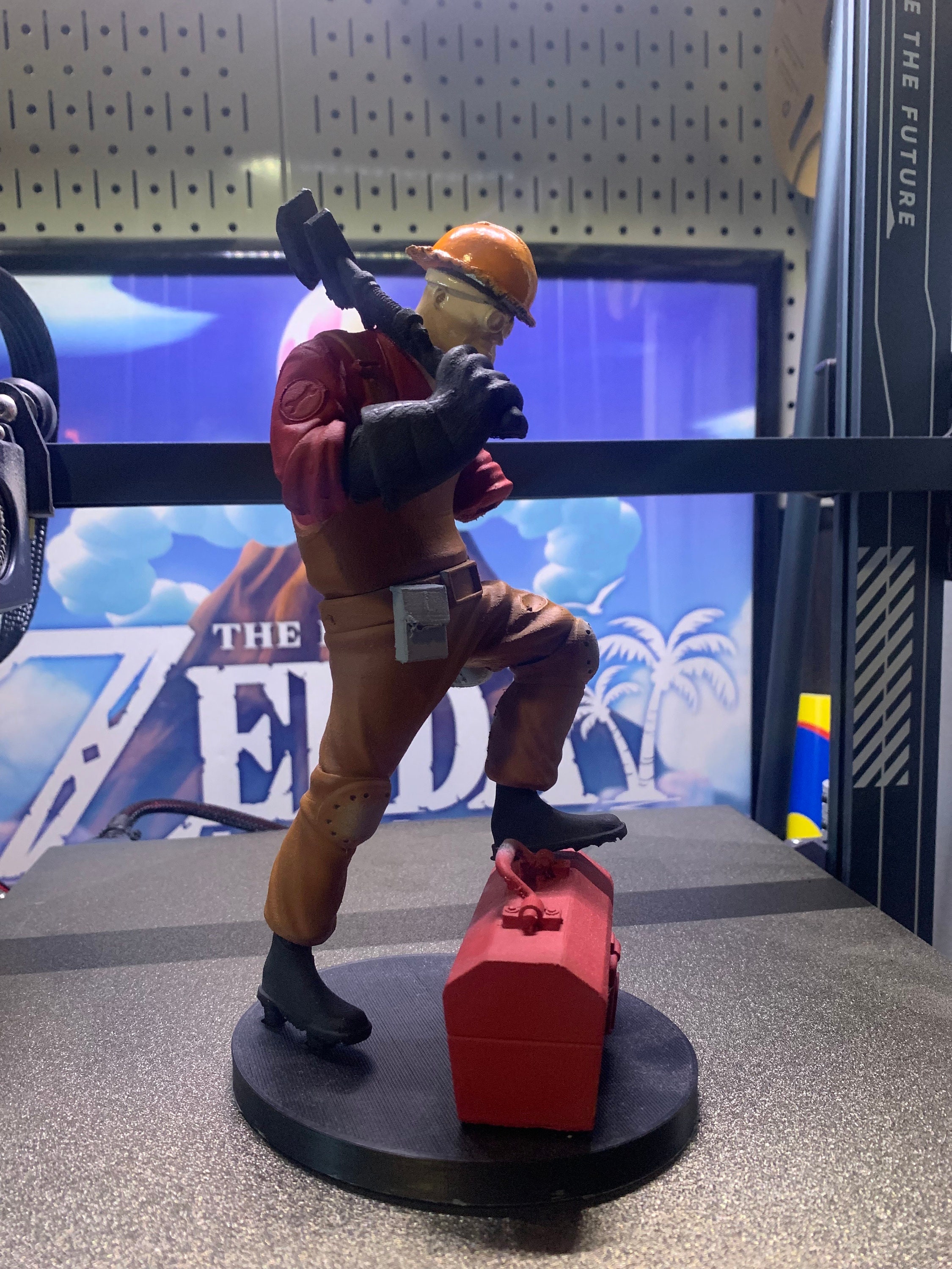 3D Printed Team Fortress 2 Engineer Figurine - Etsy