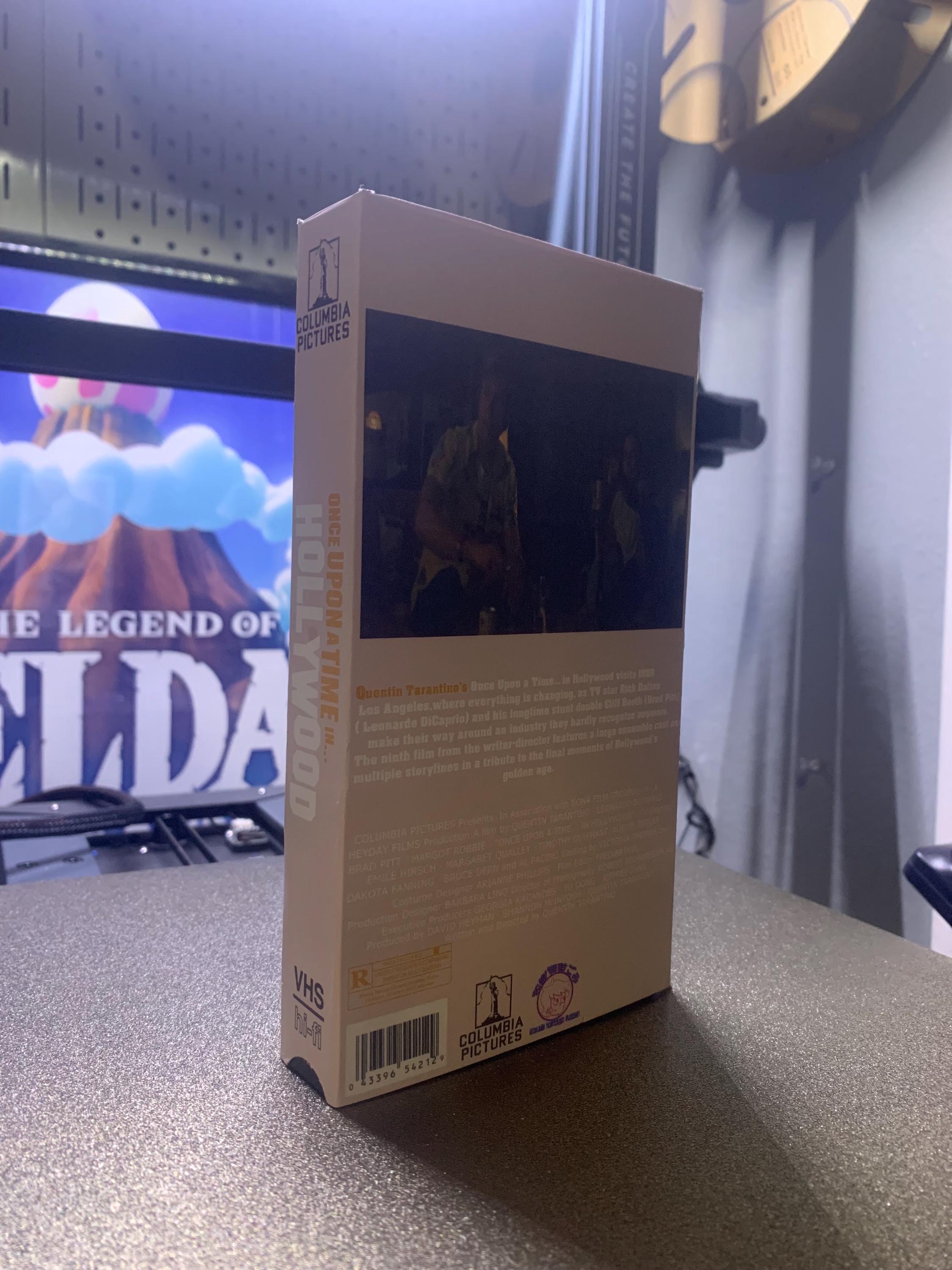 Custom Once Upon a Time in Hollywood Vhs Tape - Etsy