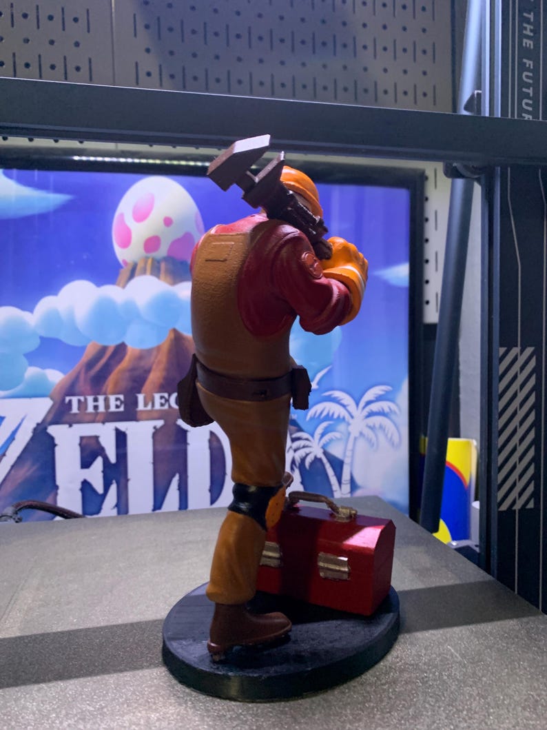 Resin Printed Team Fortress 2 Engineer Figurine - Etsy