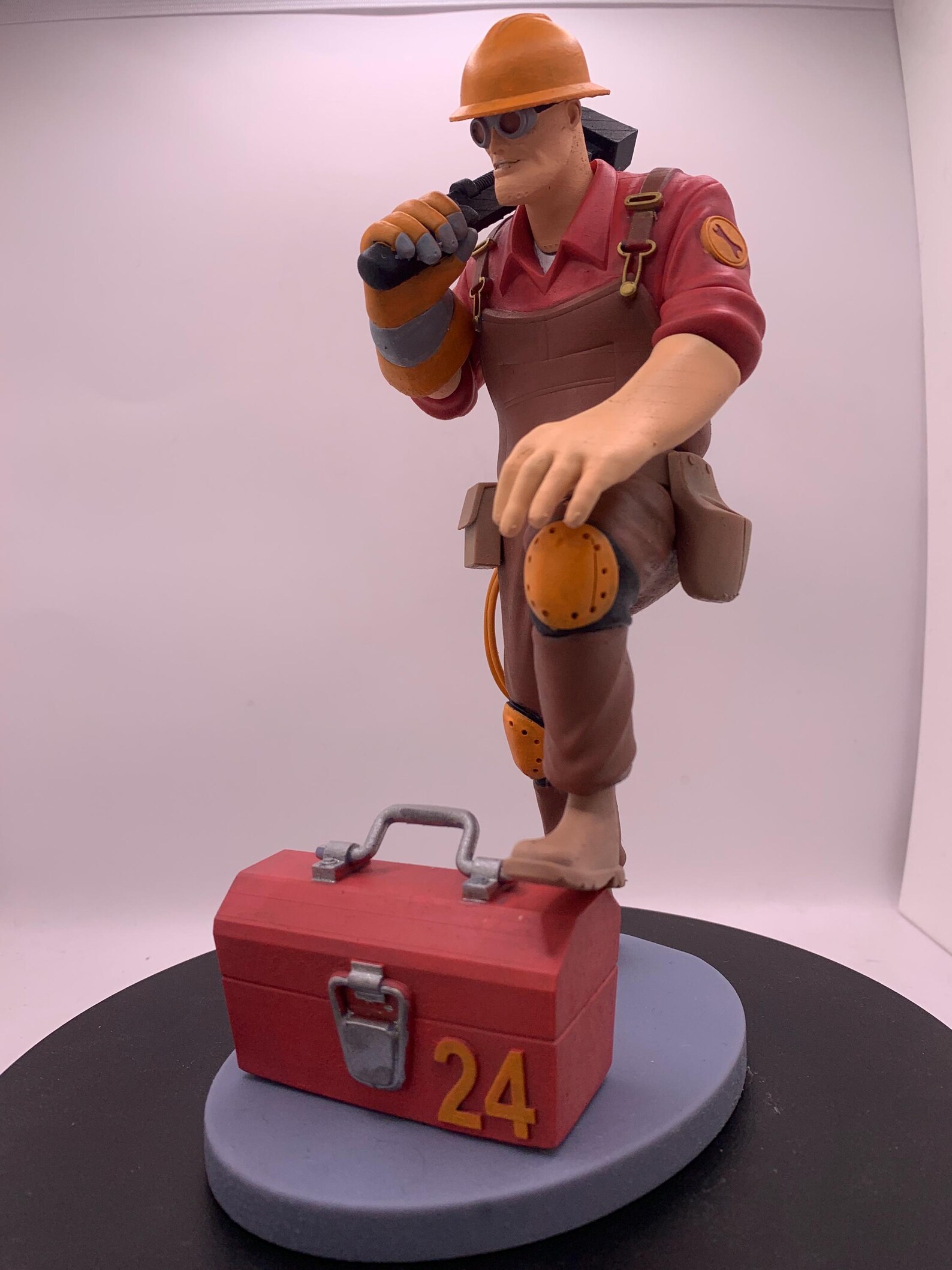 Resin Printed Team Fortress 2 Engineer Figurine - Etsy