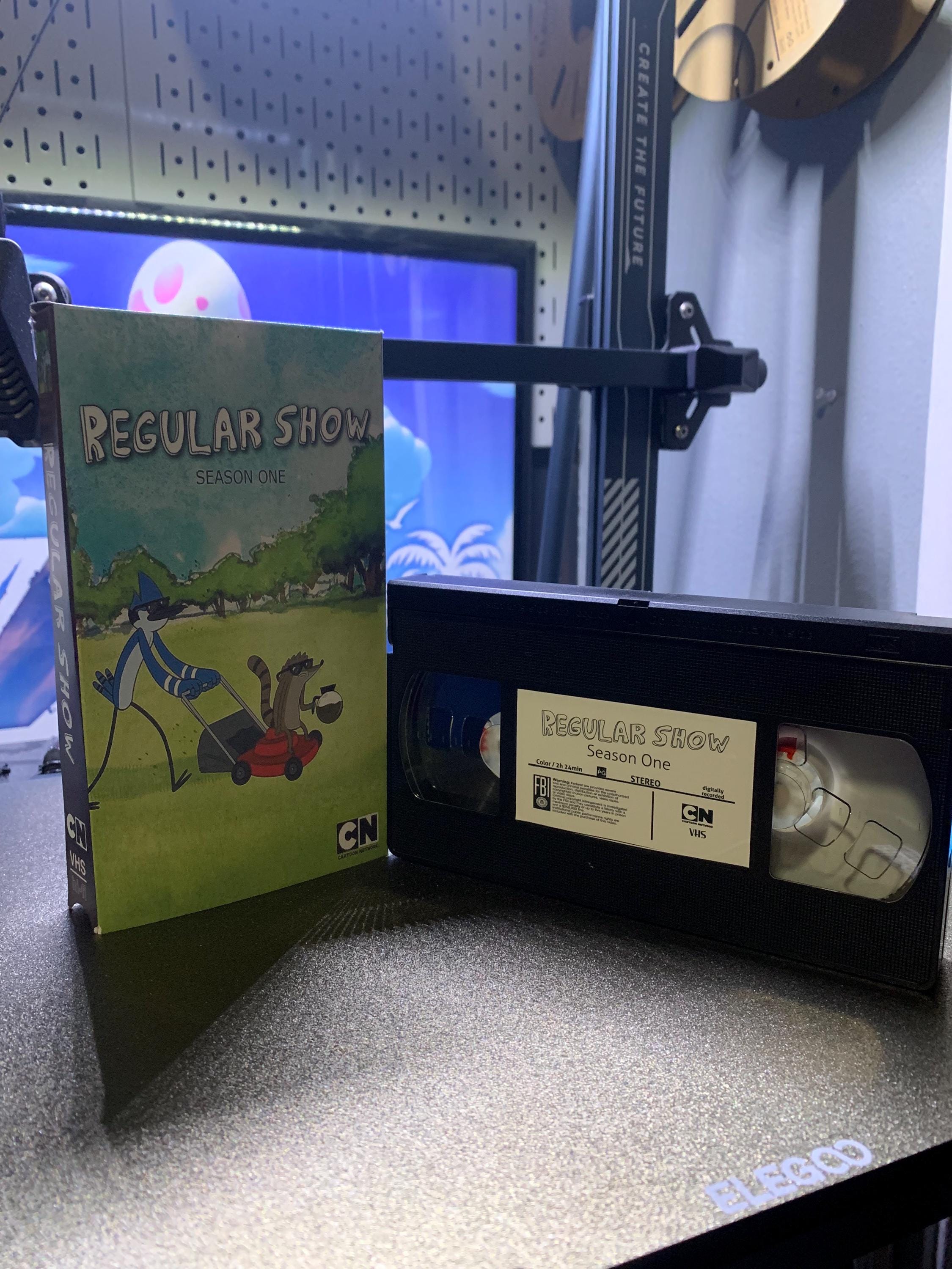 Custom Regular Show Season 1 Vhs Tape - Etsy