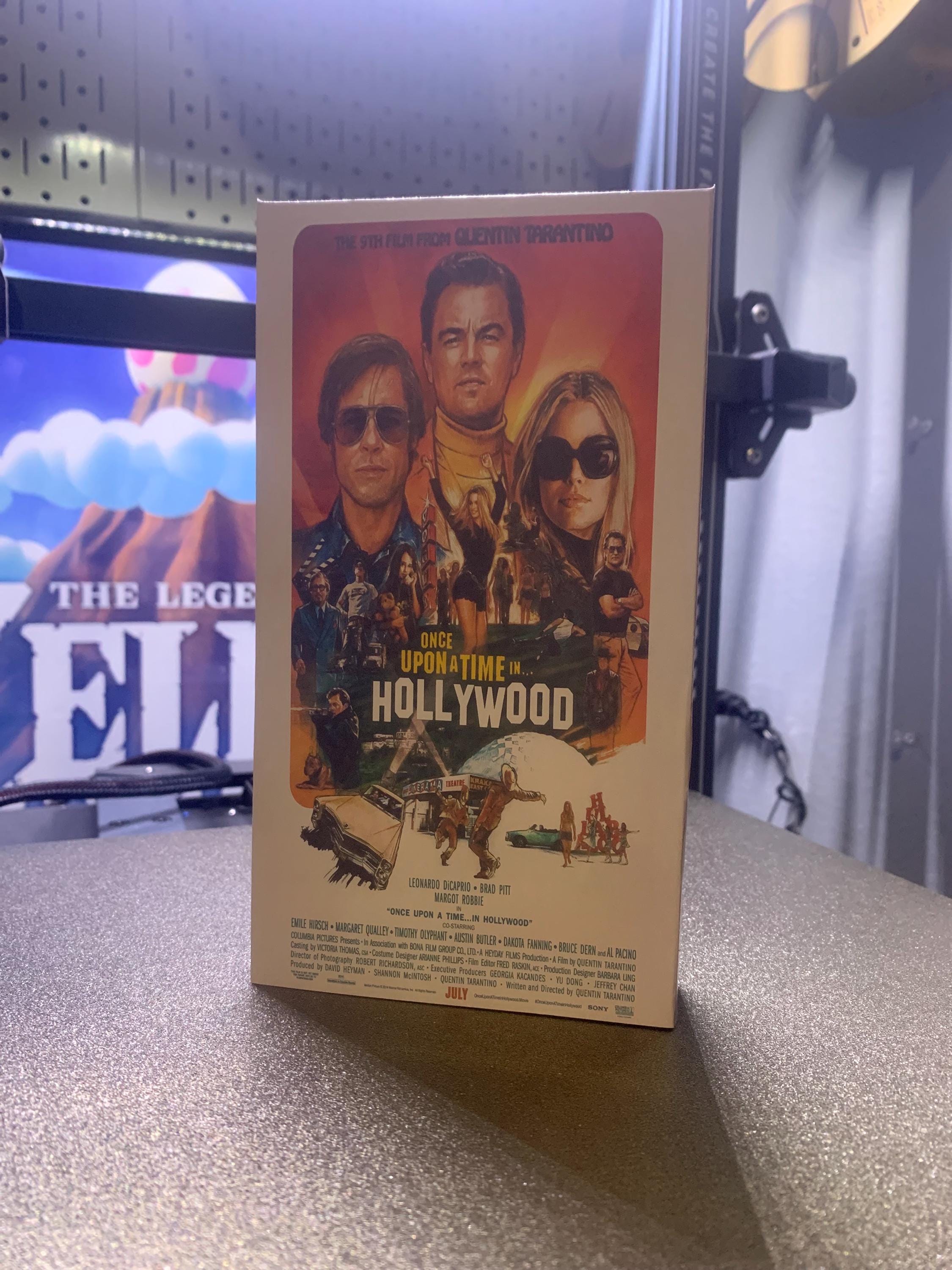 Custom Once Upon a Time in Hollywood Vhs Tape - Etsy