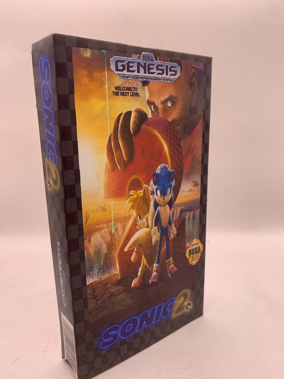 Custom Sonic the Hedgehog 2 Vhs Tape - Etsy
