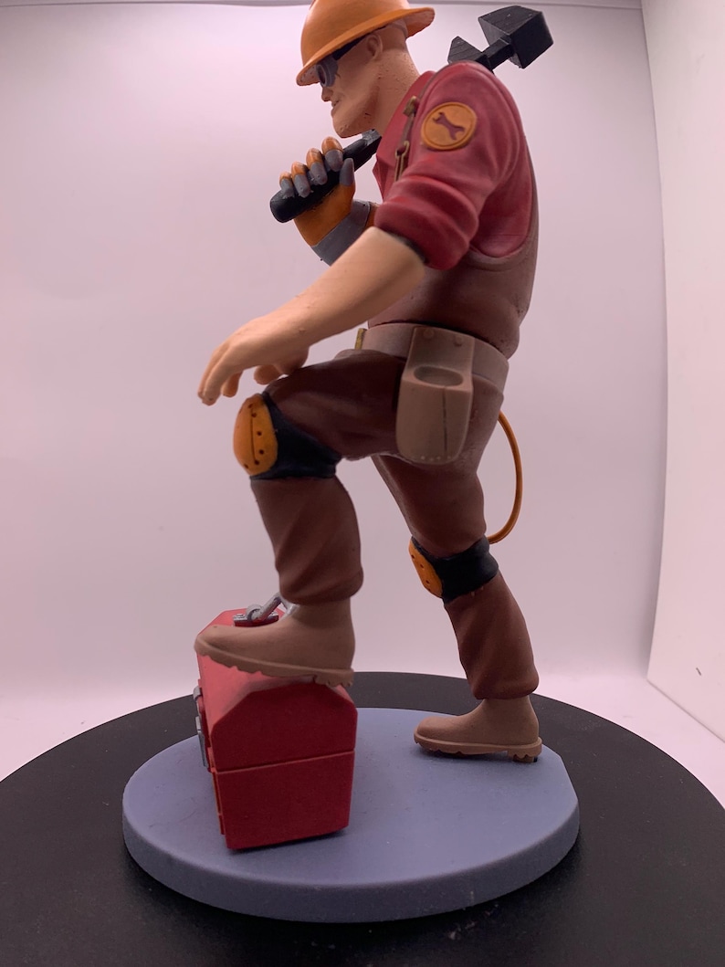 Resin Printed Team Fortress 2 Engineer Figurine - Etsy