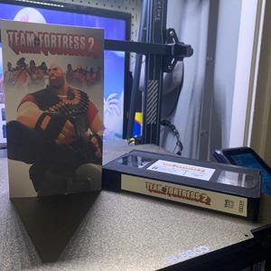 Team Fortress 2 Custom Vhs Tape - Etsy