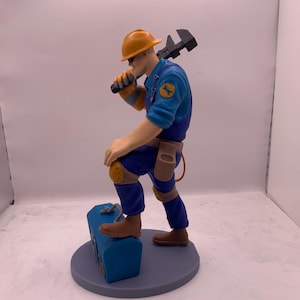 Resin Printed Team Fortress 2 Engineer Figurine - Etsy