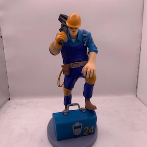Resin Printed Team Fortress 2 Engineer Figurine - Etsy