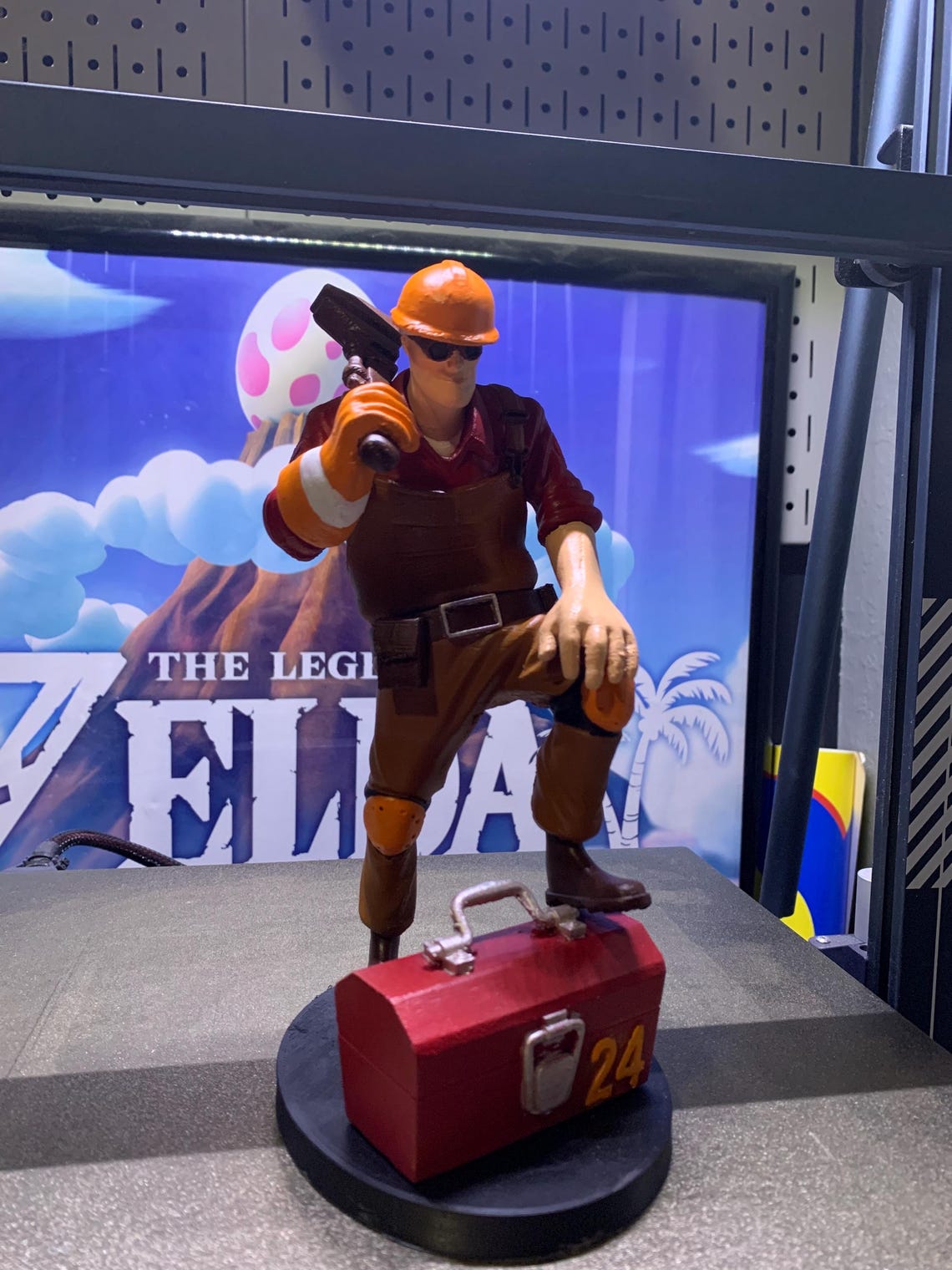 Resin Printed Team Fortress 2 Engineer Figurine - Etsy