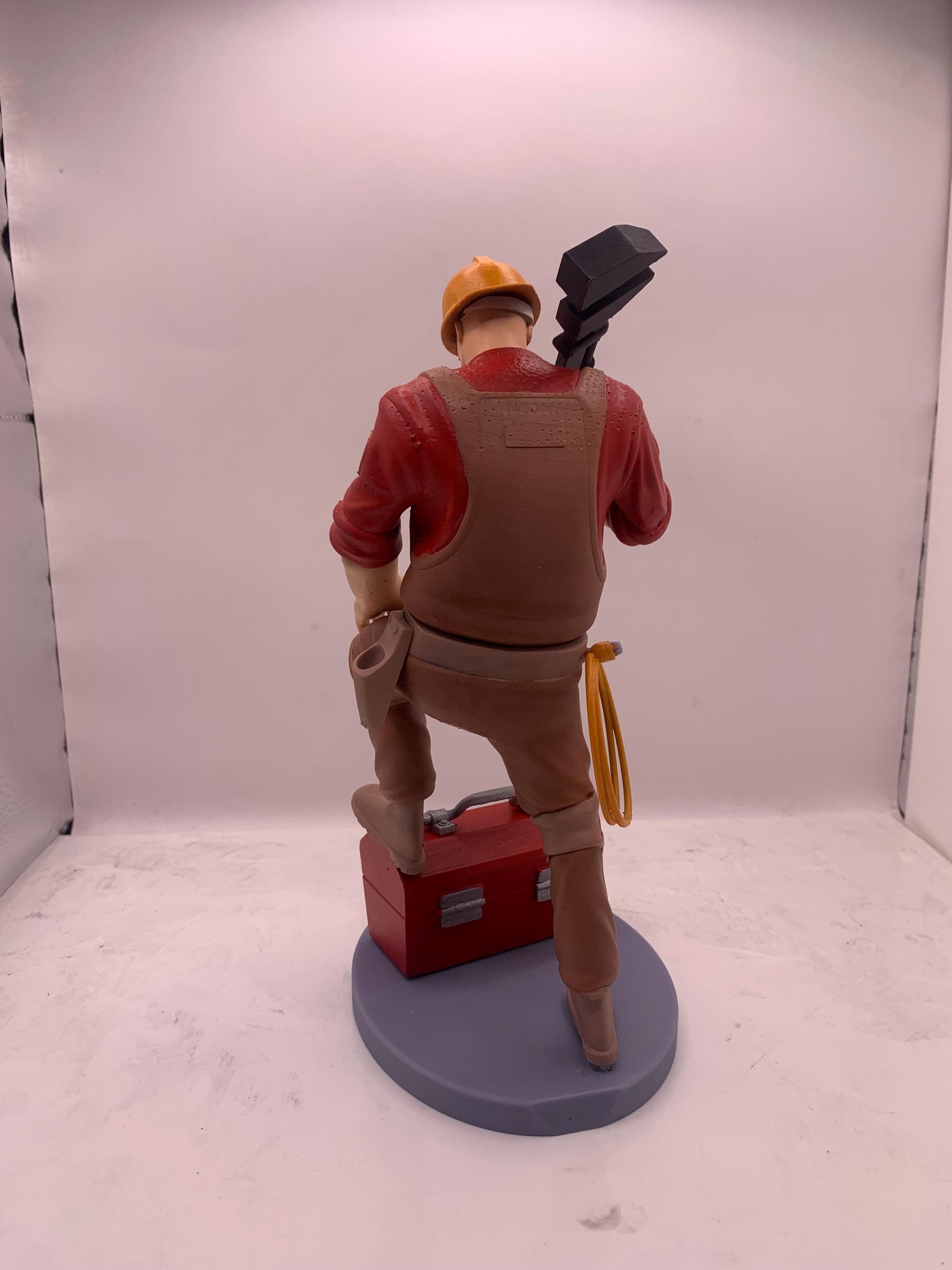Resin Printed Team Fortress 2 Engineer Figurine - Etsy