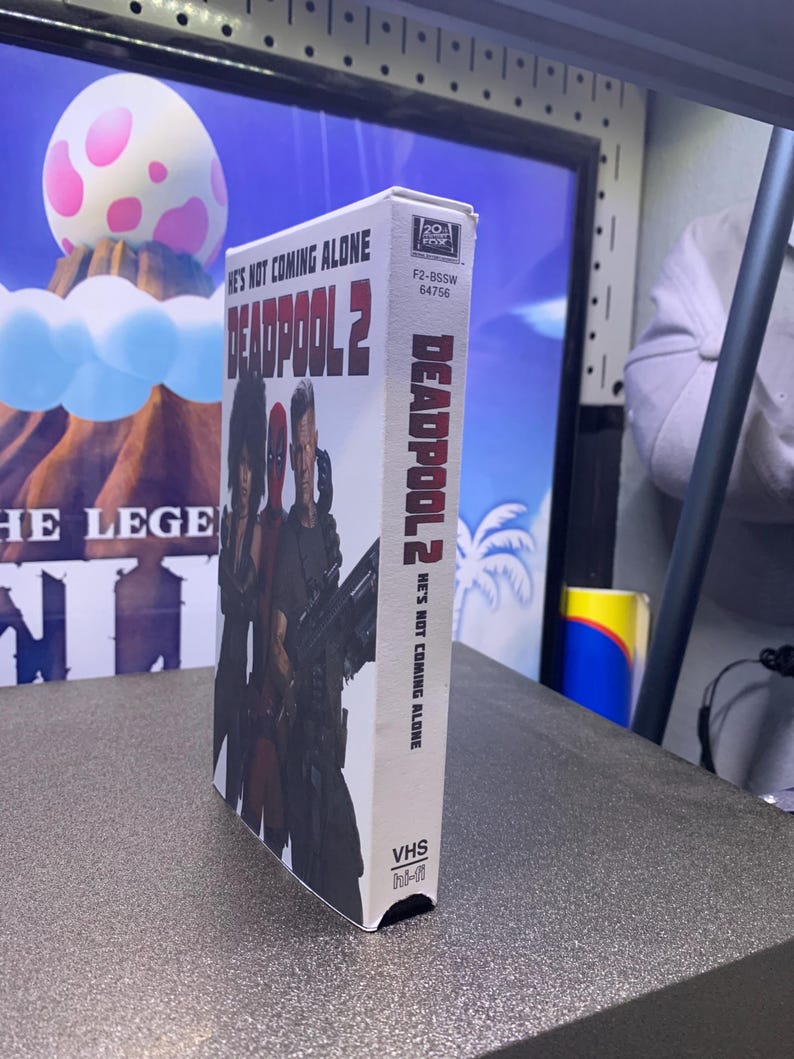 Custom Deadpool 2 Vhs Tape - Etsy