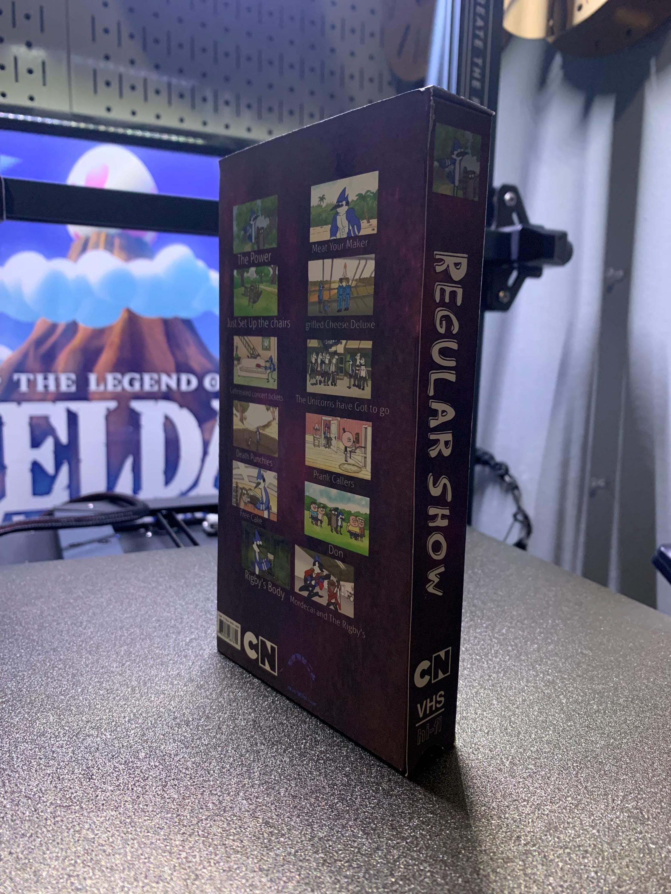 Custom Regular Show Season 1 Vhs Tape - Etsy
