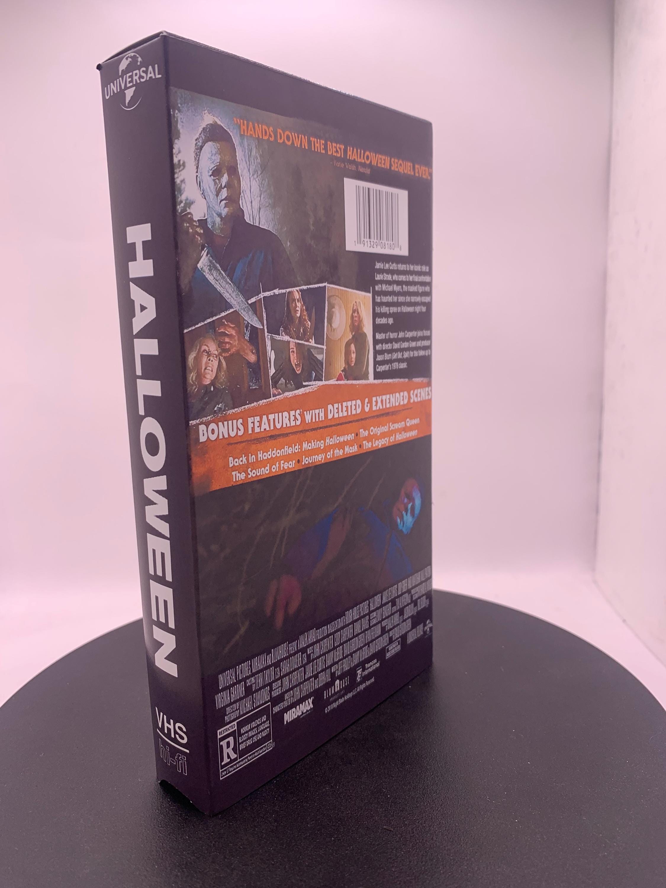 Halloween 2018 Custom Vhs Tape - Etsy