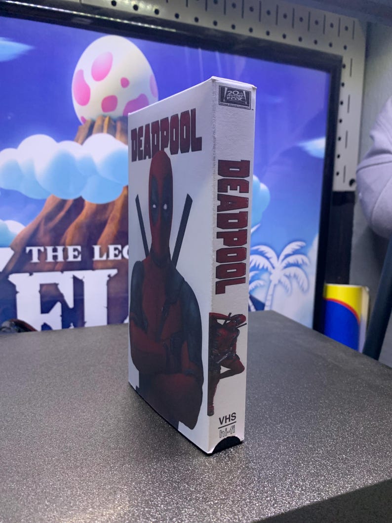 Custom Deadpool Vhs Tape - Etsy