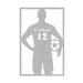 Mens Soccer Metal Wall Art, Personalized Soccer Player Decor, Die Cut ...