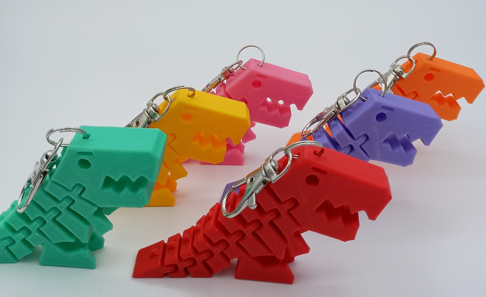 Introducing the Flexi Rex Keychain Toy: Fun On-the-go Entertainment - Etsy