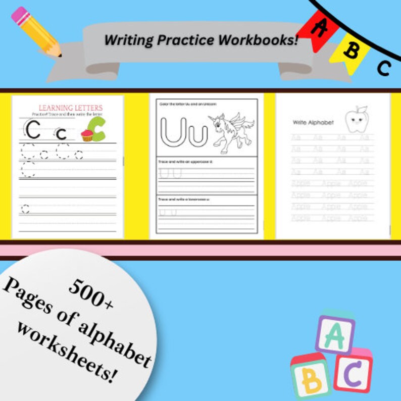 Printable Activity Worksheets Preschool Pre-k Kindergarten Learning ...