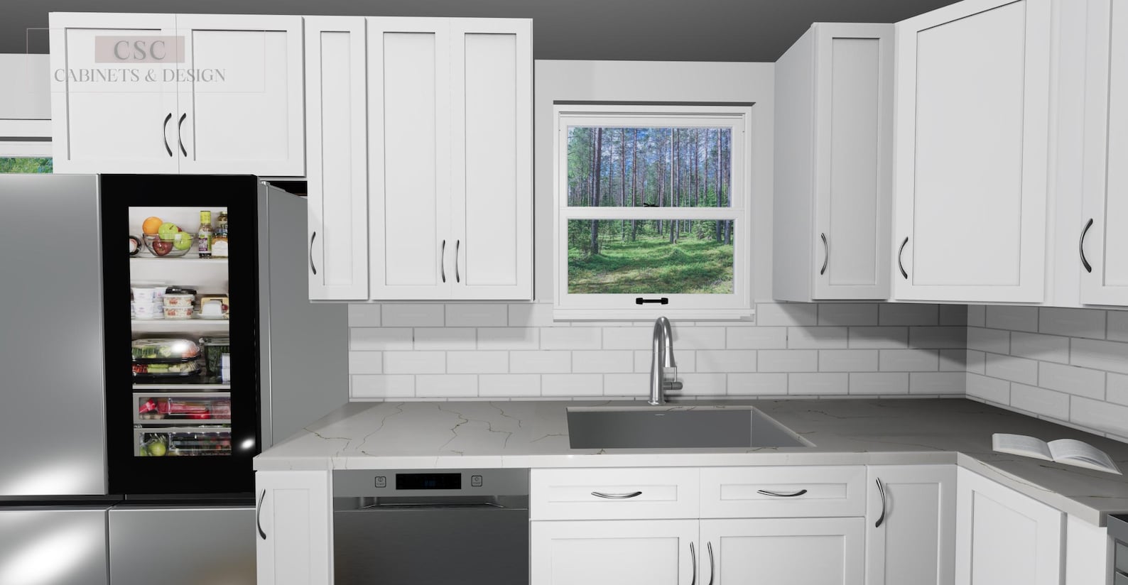 Custom Kitchen Layout Design: 2D Floor Plan & 3D Rendering (PDF ...