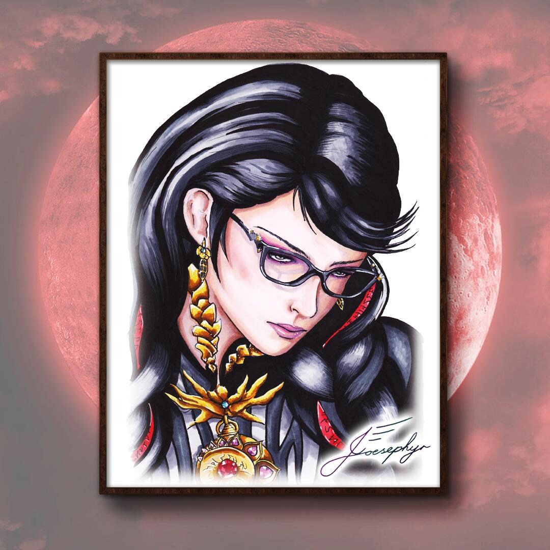 Fanart Print - Bayonetta (bayonetta 3) COLOR - Etsy