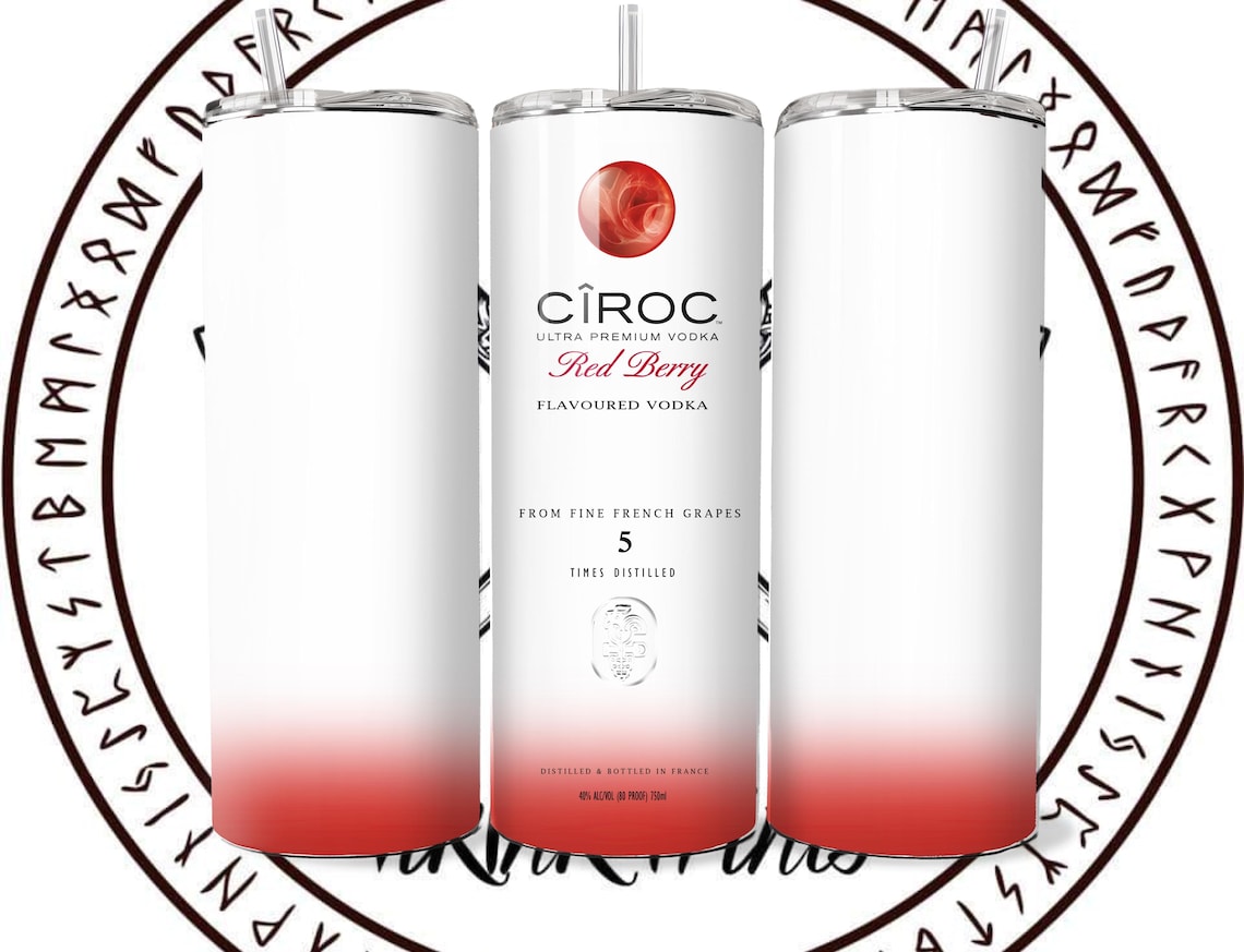 PNG 20 Oz Sublimation Bundle Ciroc (5) - Etsy