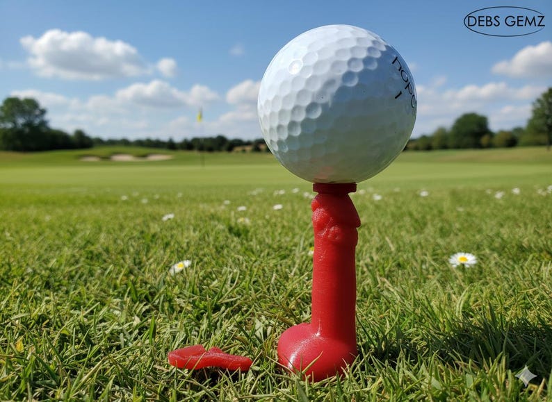 Novelty Golf Tees – 10 Pack 3D Printed Gag Gift - Etsy