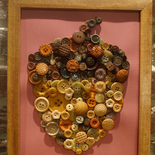 Acorn Button - Etsy
