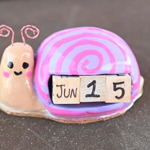 Clay, Mini Calendars, Home Made, Cartoon Animals. - Etsy