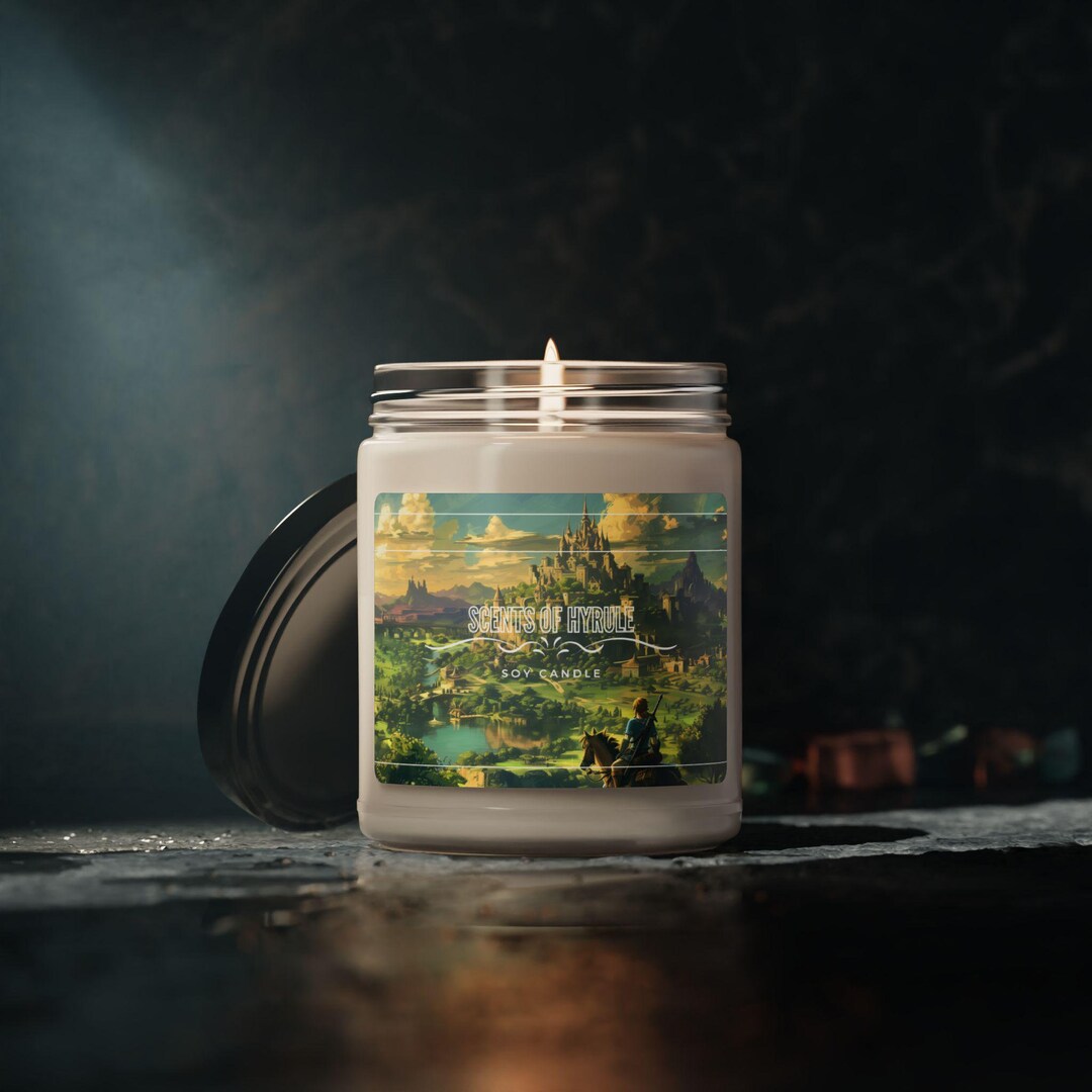The Legend of Zelda Breath of the Wild Scented Soy Hyrule Candle 9oz ...