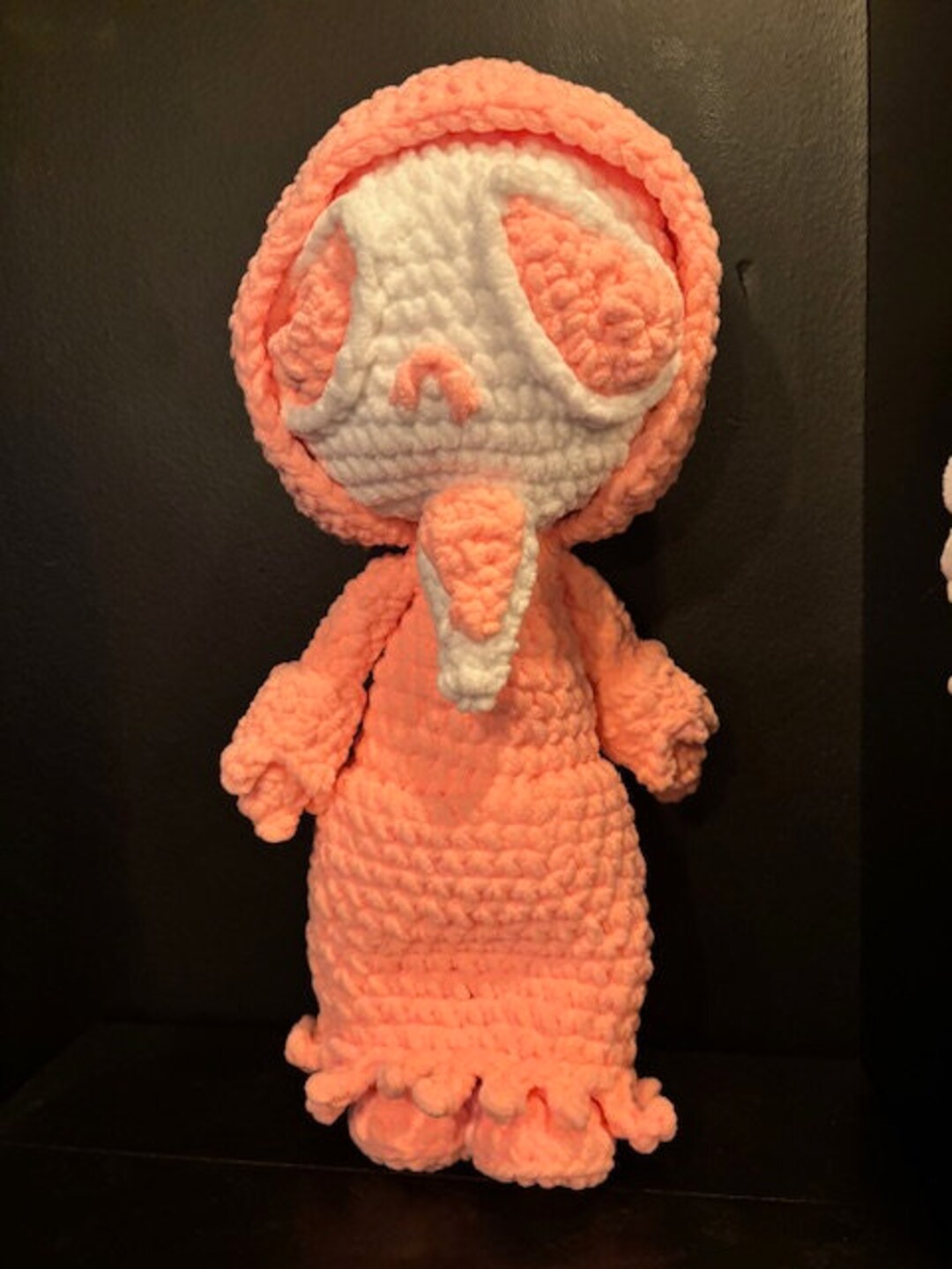 Pink Ghostface Crochet Amigurumi - Etsy
