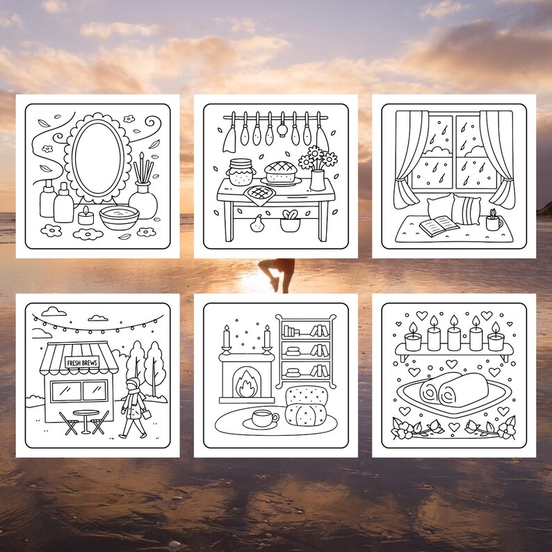40 Cute & Easy Lifestyle Coloring Pages | Printable Coloring Activity ...