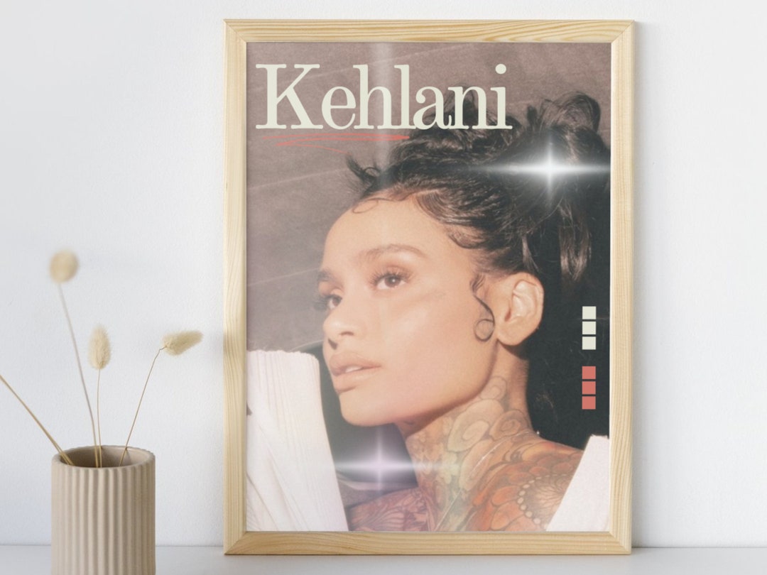 Kehlani Poster Kehlani Merch Printable Digital Poster Music Gift ...