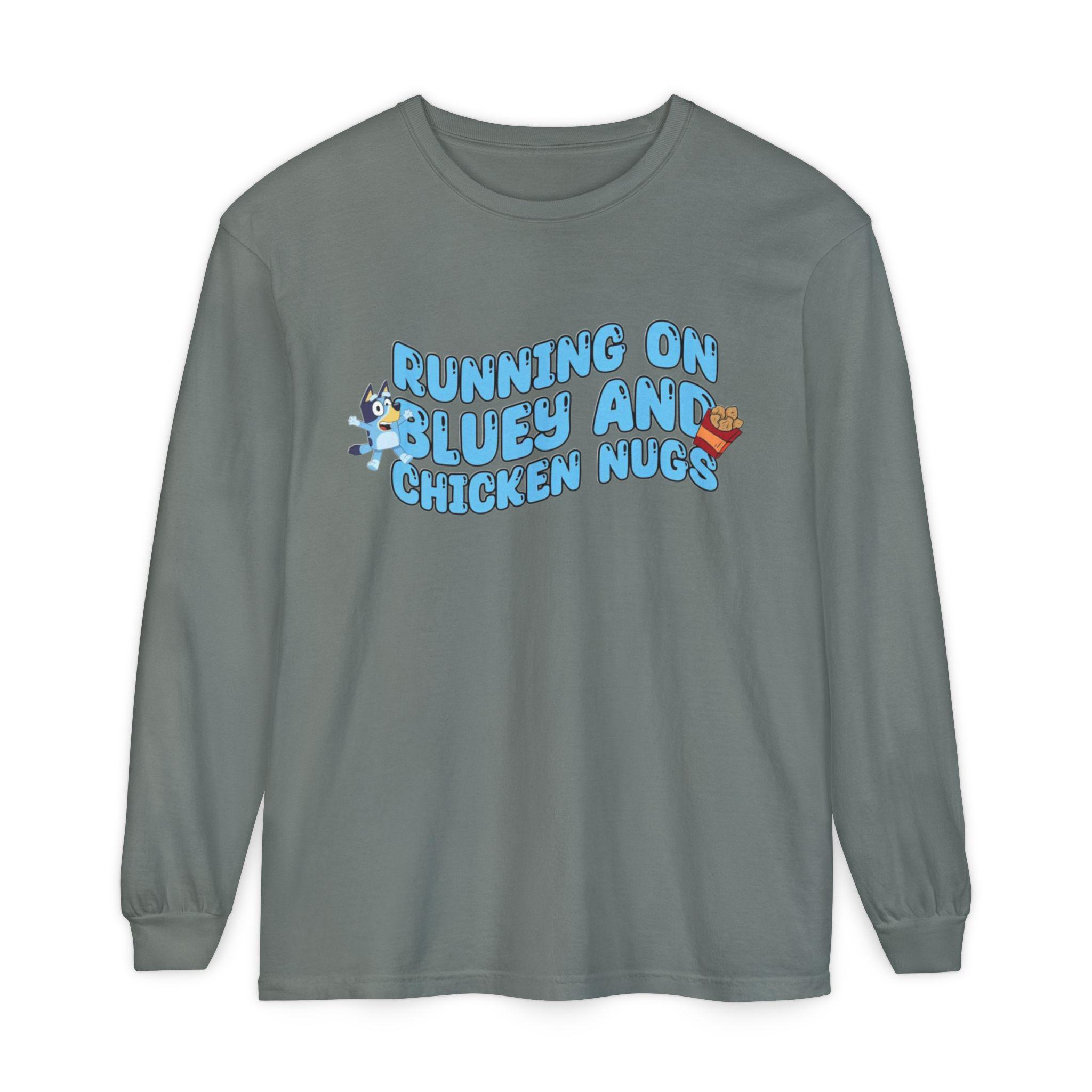 Running on Bluey and Chicken Nugs Png | Running on Bluey | Blue Dog Png ...