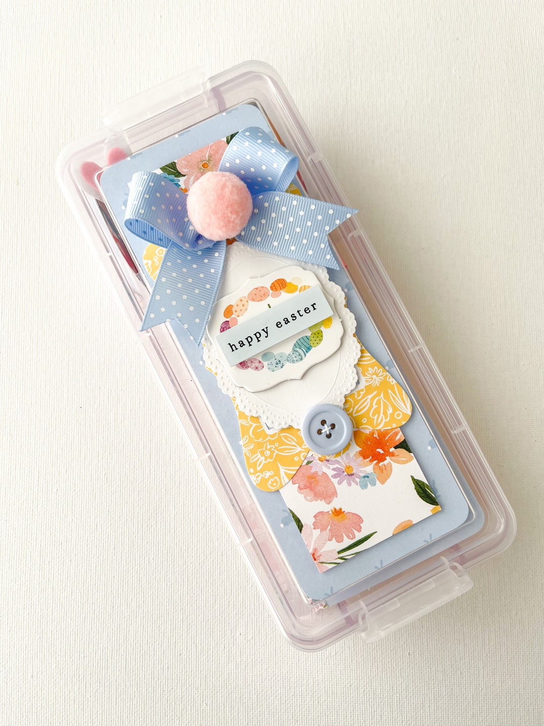 Happy Easter, Craft Kit, Papercrafting, Easter Basket Stuffer, Mini ...